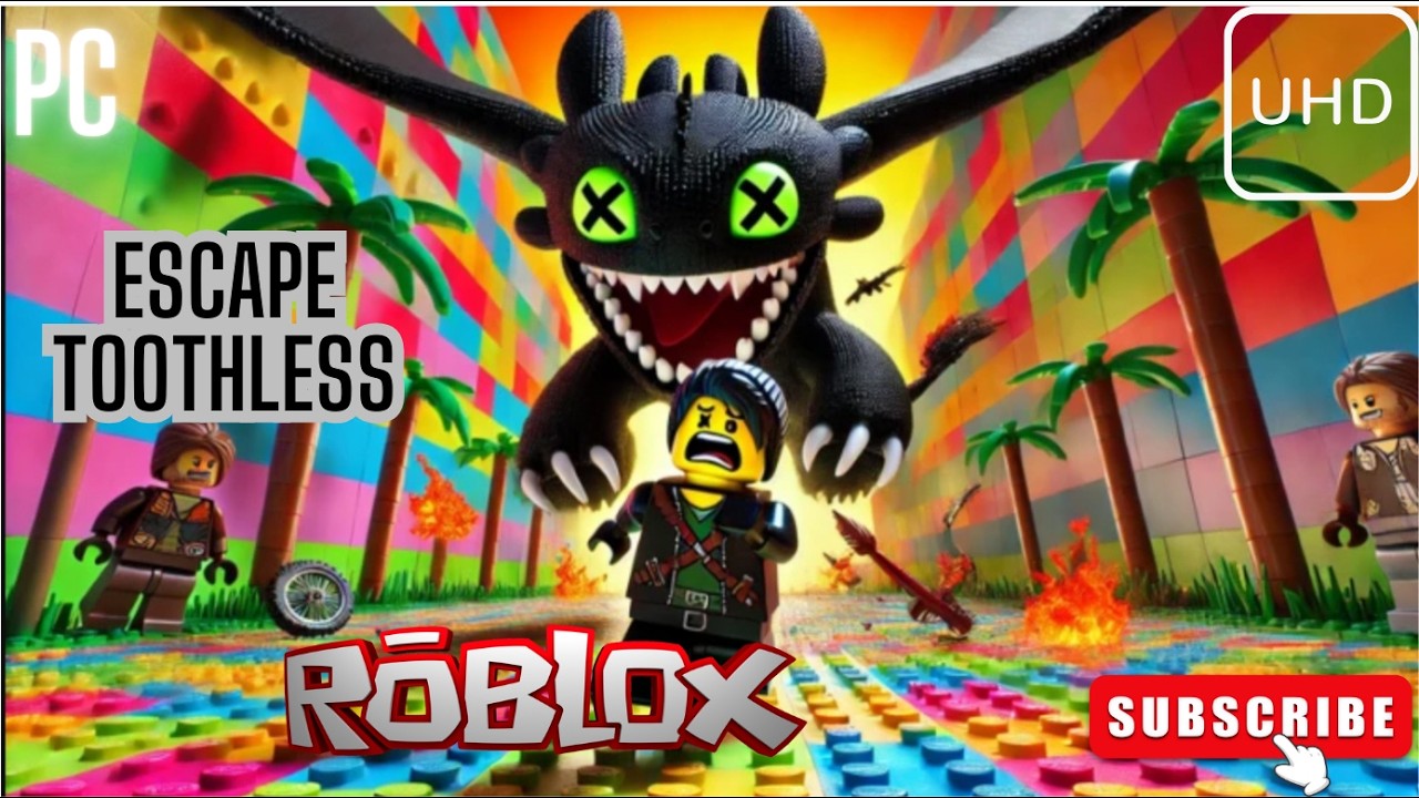 Escape Toothless ByOnly Scary Games | Roblox 2024 - YouTube