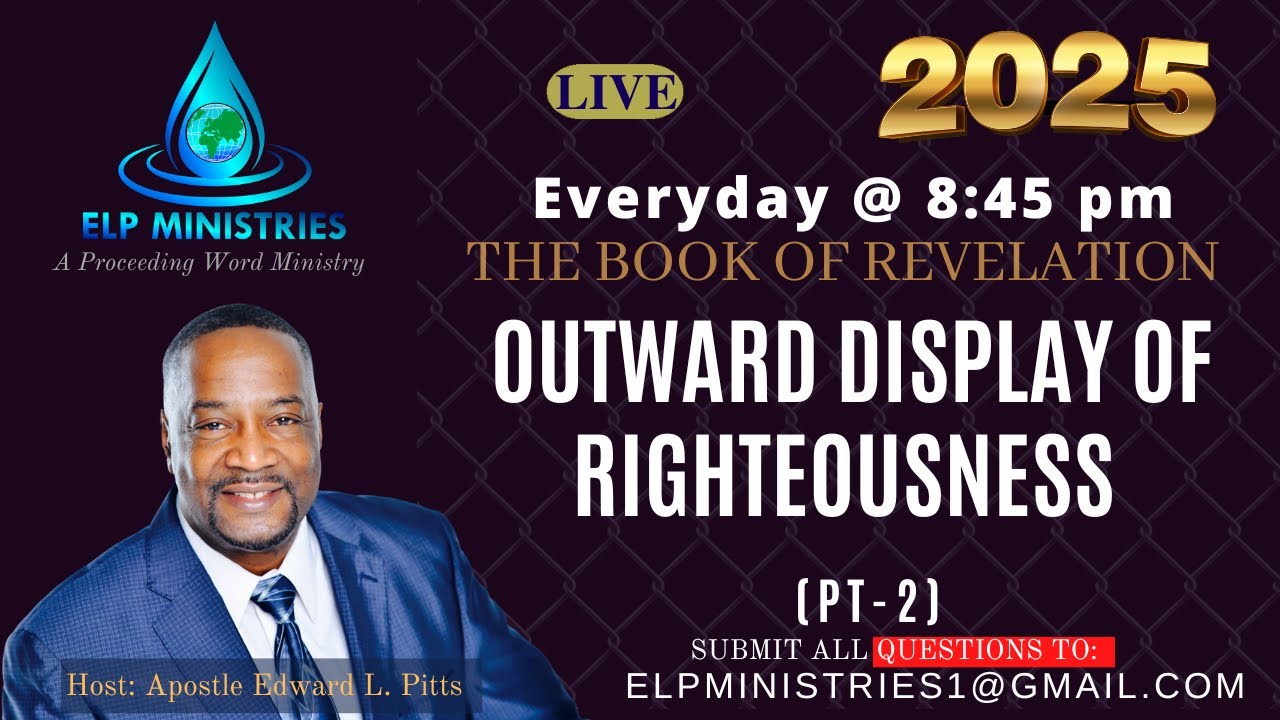 🅾🅿🅸🅲: Outward Display Of Righteousness (PT-2) [Rev. 19:6-8] - YouTube