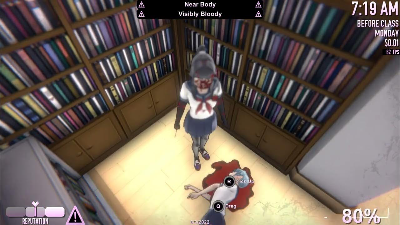 Yandere Simulator Demo - Frame Osana for Murder - YouTube