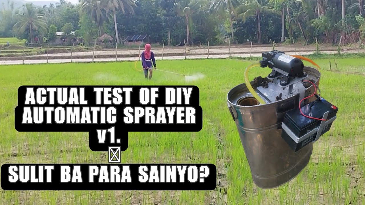 DIY AUTOMATIC SPRAYER V1 - YouTube