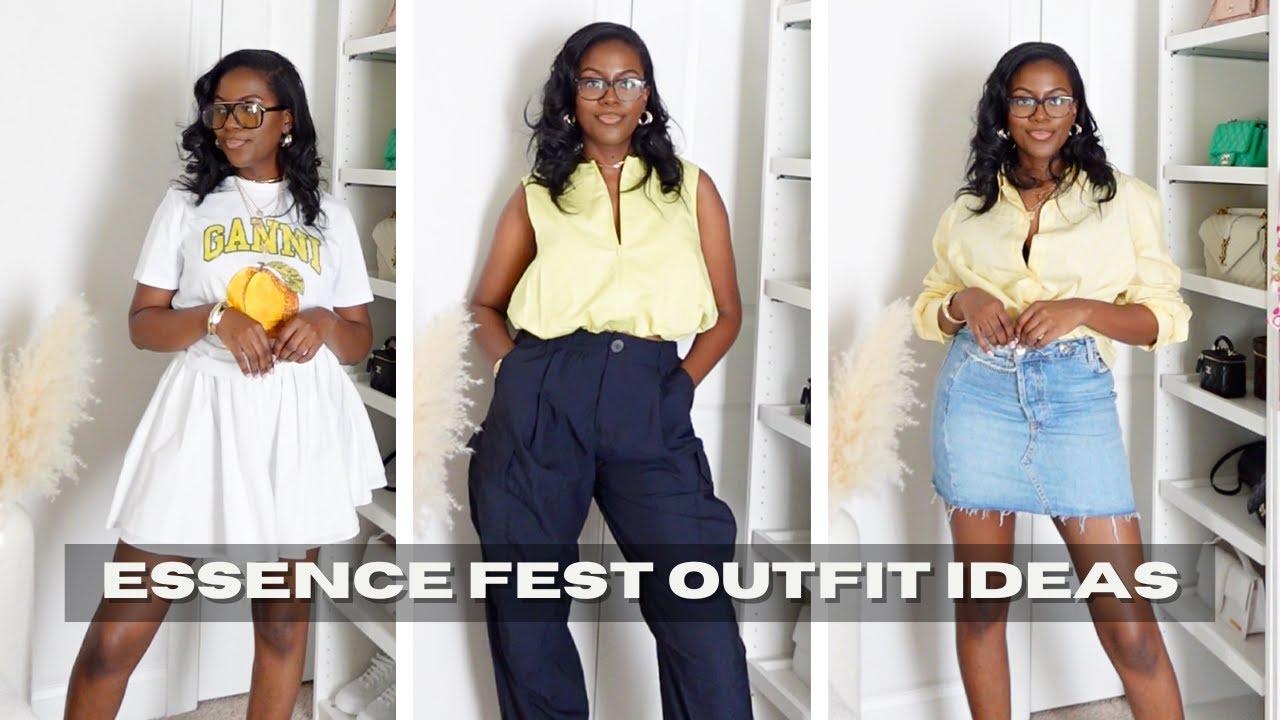 ESSENCE FESTIVAL OUTFIT IDEAS | Plan my outfits with me! - YouTube