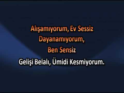 Cem Belevi  Alışamıyorum   KARAOKE