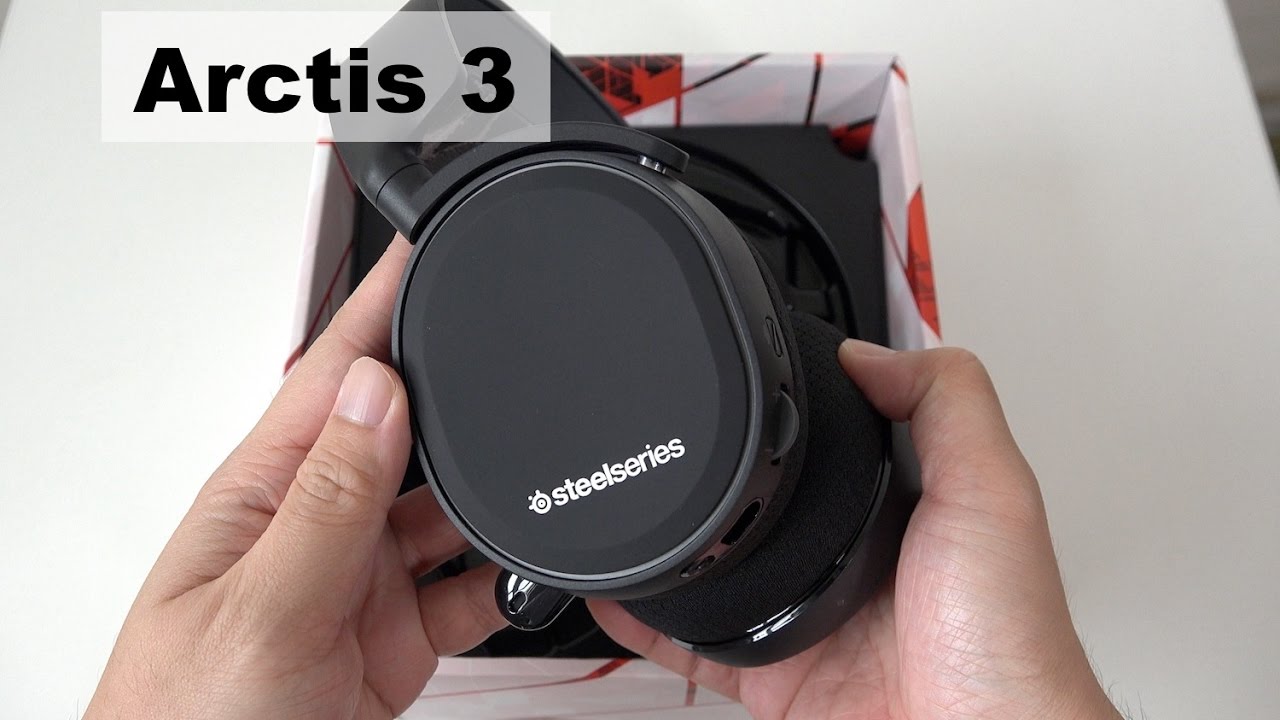 SteelSeries Arctis 3 Gaming Headset Unboxing - YouTube