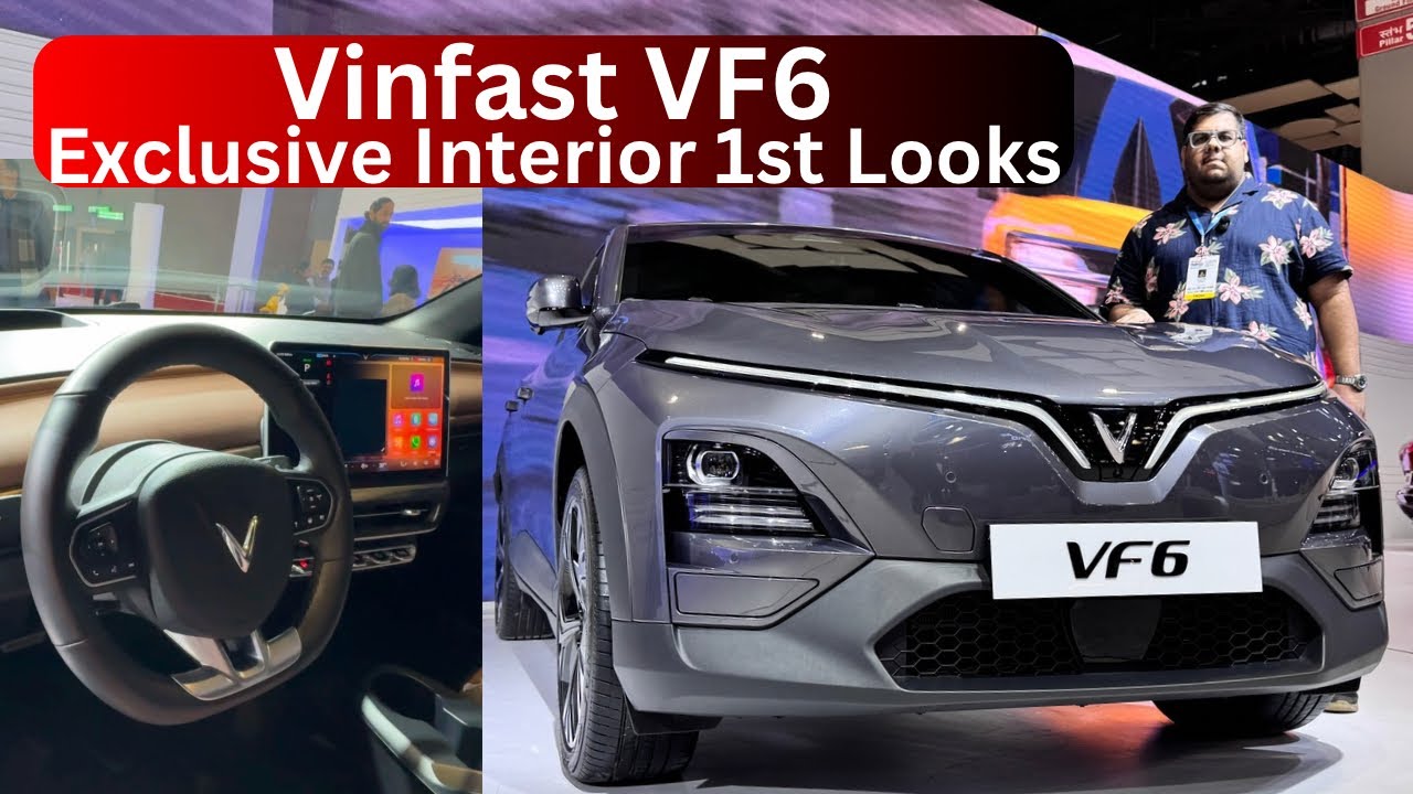Vinfast VF6 | Exclusive Interior Looks | Coming to India | Rival to e ...