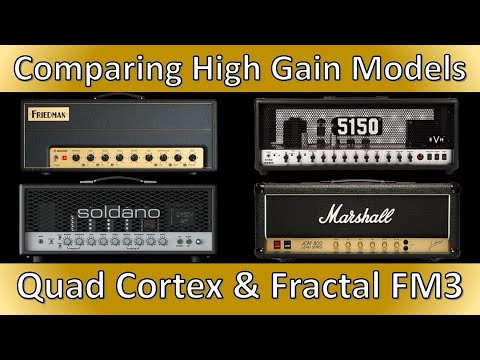 Quad Cortex & Fractal - Comparing High Gain Amp Models - YouTube