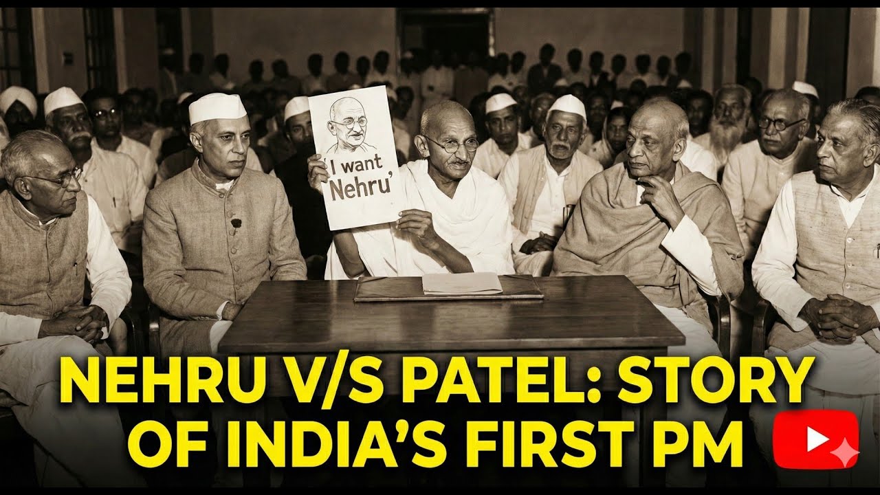 Nehru vs Patel? How India Got Its First Prime Minister | Explained ...