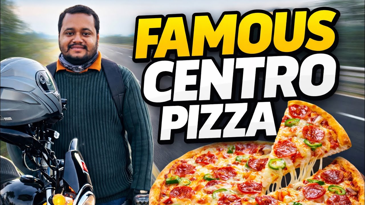 Bike Ride to Tando Allahyar 🏍️ | Famous Centro Pizza 🍕 - YouTube