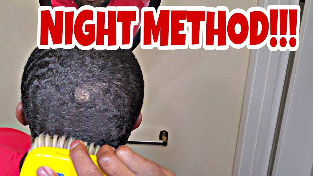 540 WAVES: NIGHT METHOD FOR COARSE MEDIUM STRAIGHT HAIR - YouTube