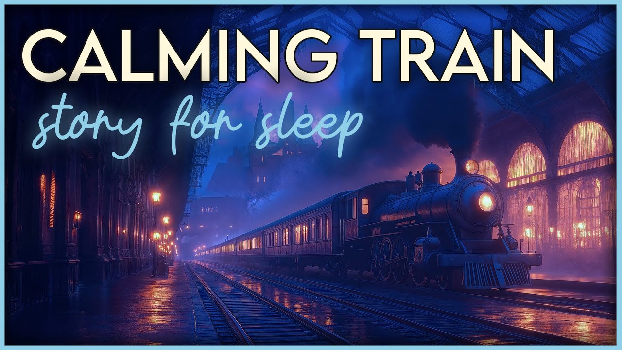 Sleepy Story Train Ride Through a Misty Swiss Valley | 🚂 Relaxing ...
