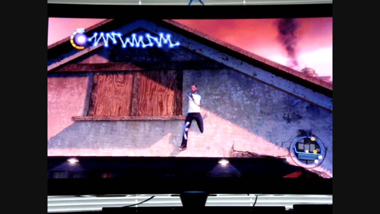 ps3 infamous 2 wall glitch - YouTube