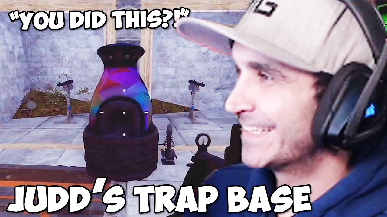 Summit1g reacts to Judd's trap base and gets into many gunfights - YouTube
