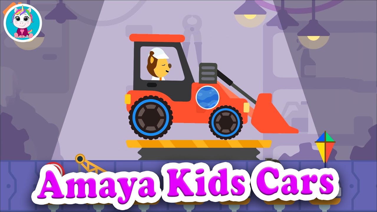 Amaya Kids Cars | Funny gameplay - YouTube