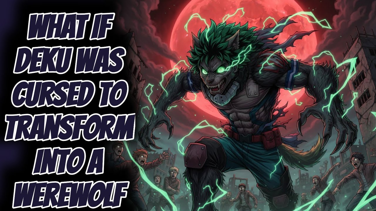 What if Deku Was Cursed to Transform Into a Werewolf Each Battle - YouTube