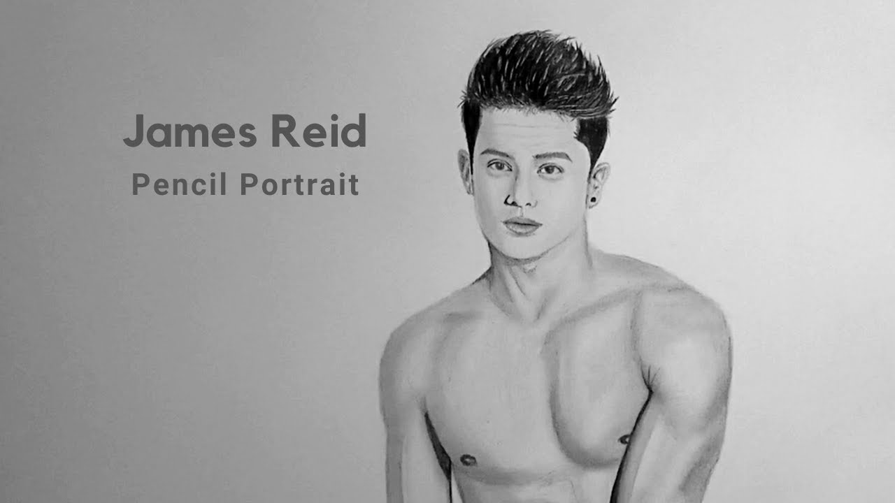 How To Draw A Man | James Reid | Filipino-Australian Actor And Singer ...