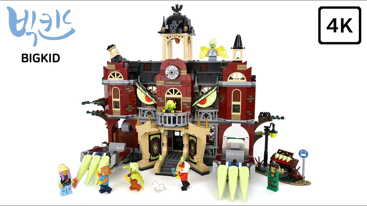 LEGO Hidden Side 70425 Newbury Haunted High School - Lego Speed Build ...