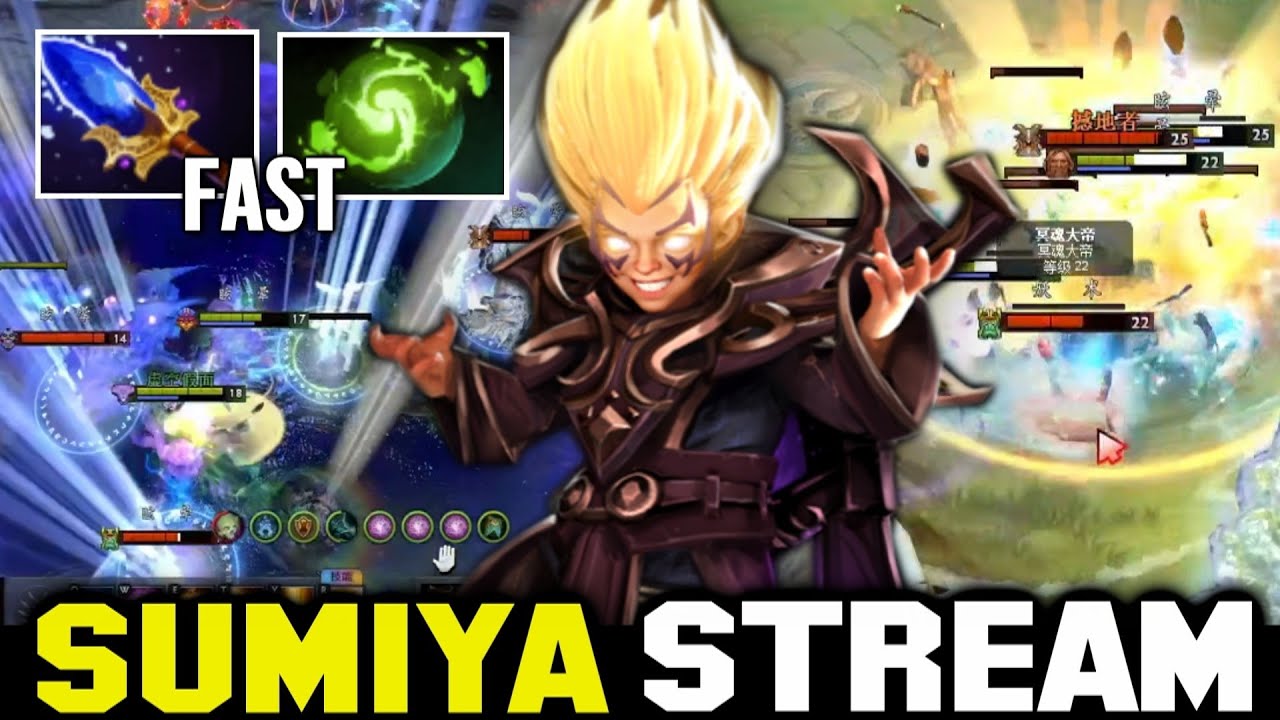 Fast Refresher Cataclysm vs Echo Slam Combo Epic Comeback | Sumiya Invoker Stream Moment 3526 ...