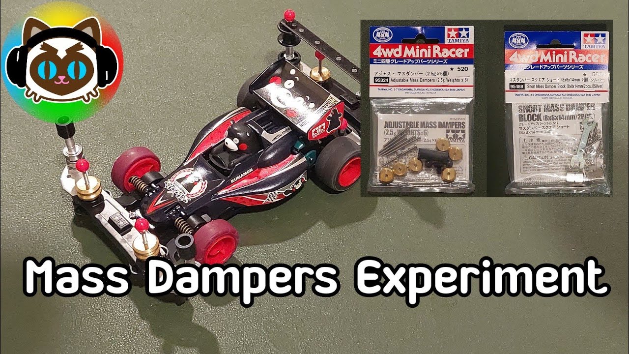 Eng Sub Tamiya Mass Damper Experiment ทดลองไปสิตุ้มถ่วงซับแรงกระแทก ...