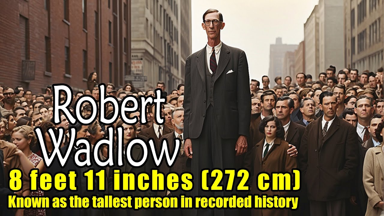 Robert Wadlow (USA) - Known as the tallest person in recorded history # ...