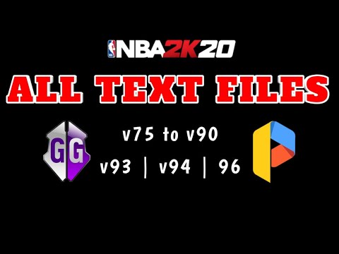 NBA 2K MOBILE Text files v75 / v77 to v93 / v94 - YouTube