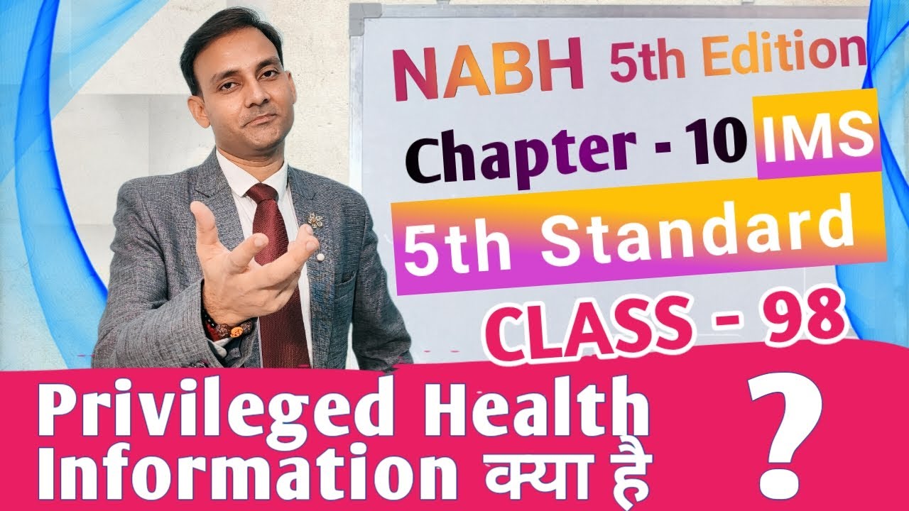 Class 98 - 5th Standard of Chapter 10 IMS 5th Edition - YouTube