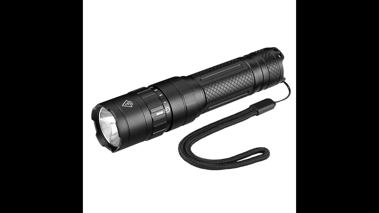 SEEYOO 1900 Lumen Flashlight - YouTube