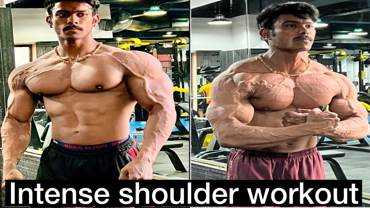 INTENSE SHOULDER WORKOUT | GET BIG & ROUND SHOULDER - YouTube
