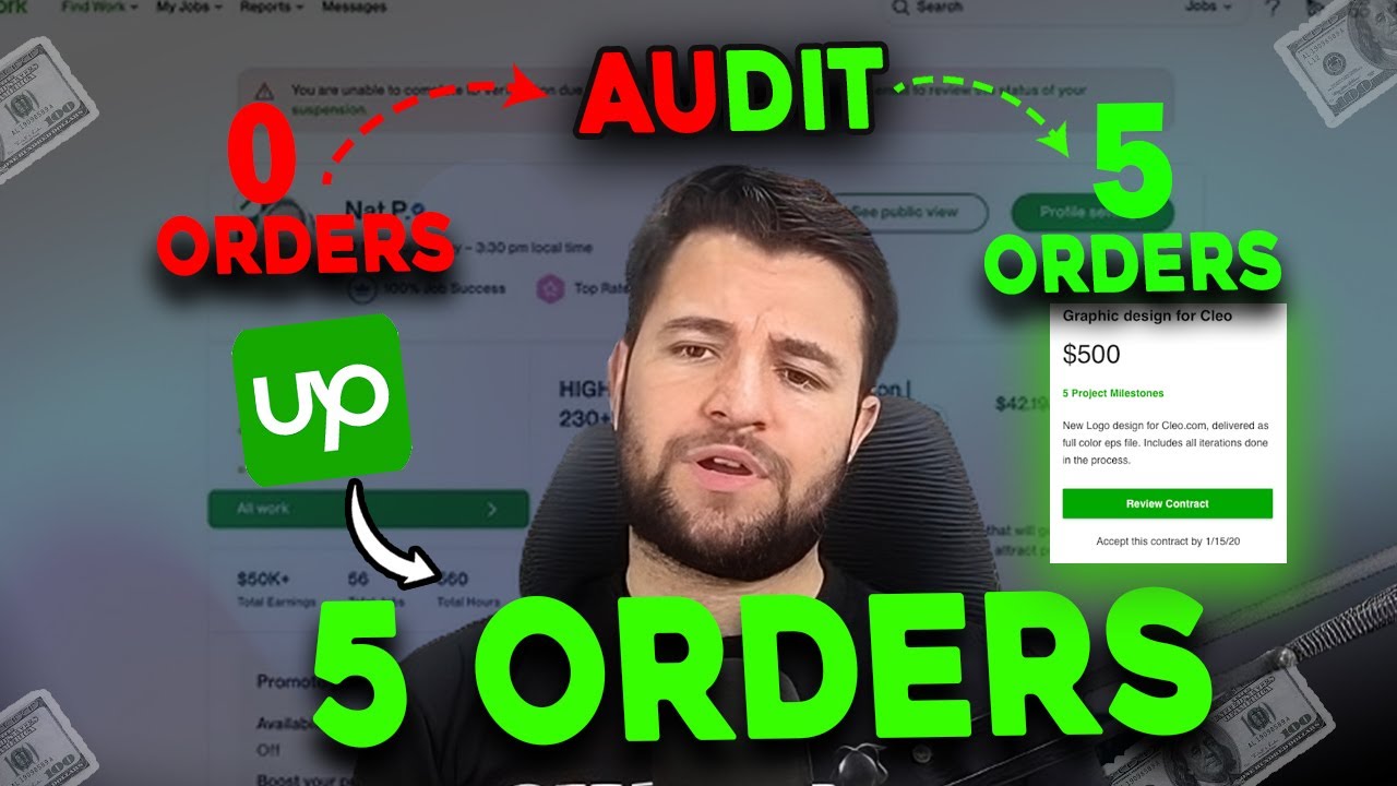 5 Orders Daily | The REAL Reason You’re Not Getting Jobs on Upwork | Fix Profile & Start Earning ...