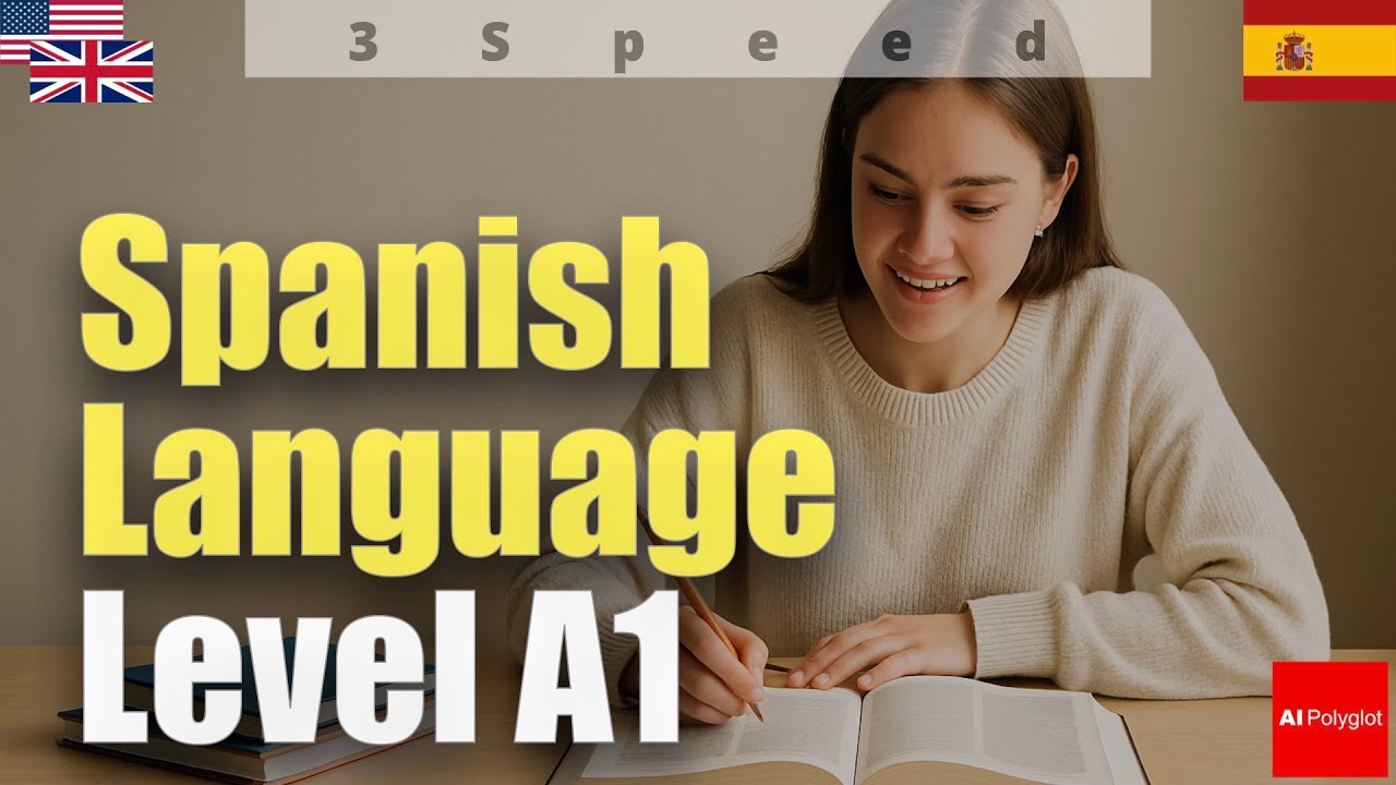 Spanish Language Level A1 [3speed] | Passive listening | Must-Know ...