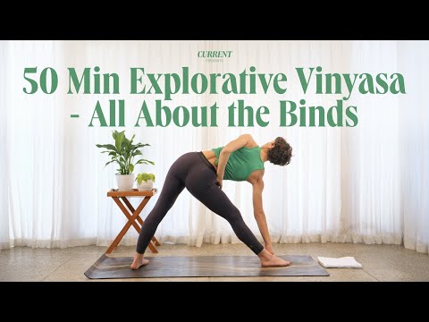 50 Min Explorative Vinyasa Class w/ Binds | Birds of Paradise