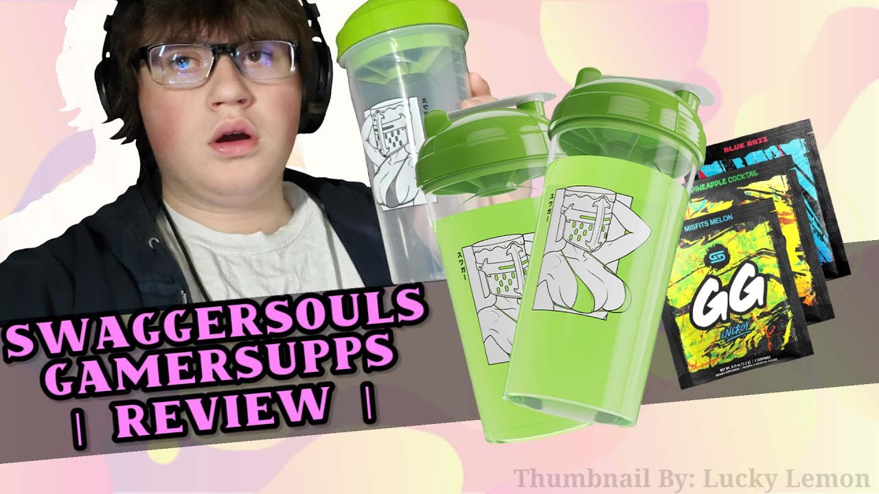 SWAGGERSOULS GAMERSUPPS CUP REVIEW (VERY POG)!!!!!!!!!! 😳😳😳😳 - YouTube