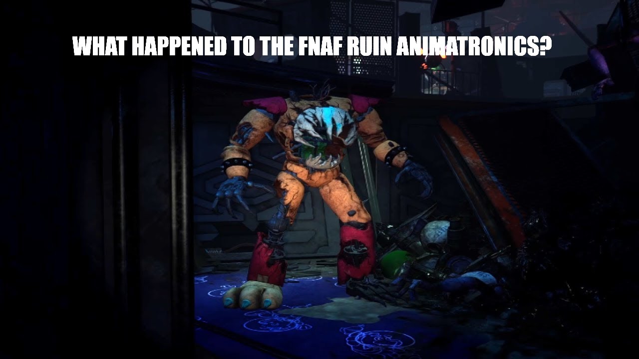What Happened to All the Animatronics in FNAF Security Breach Ruin ...