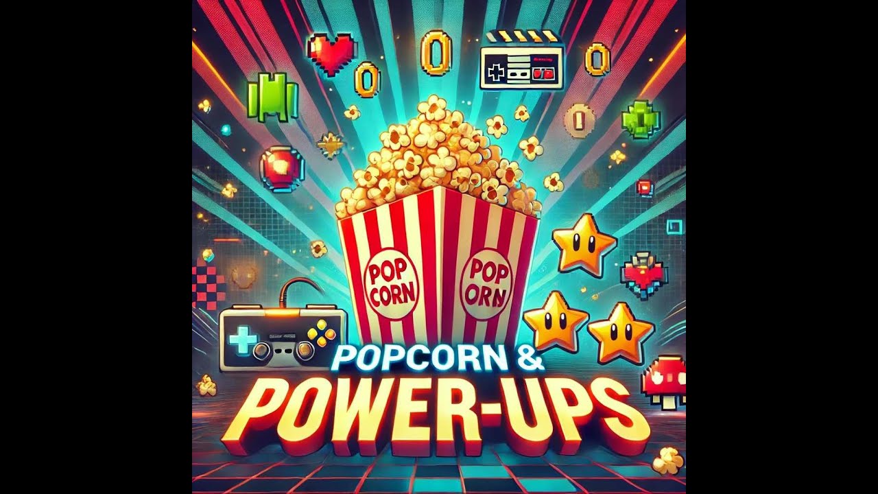 Popcorn & Power-ups season 1 episode .. FAV Movies and Games All time ...
