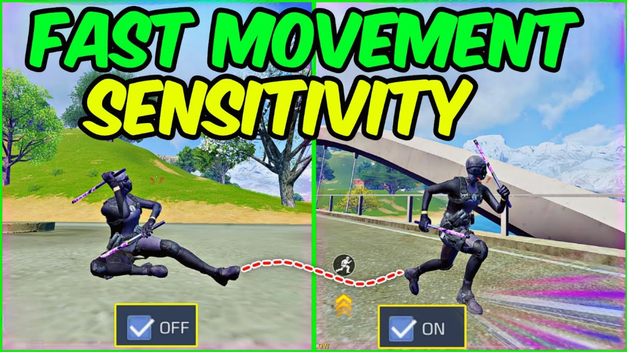 New Secret Fast Movement Sensitivity Settings For Your Gameplay in ...