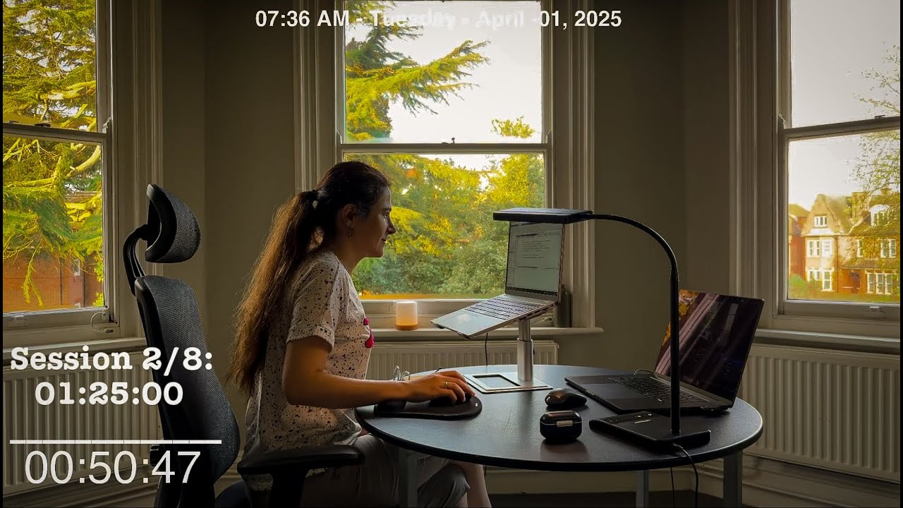 12-Hour Study Session LIVE 🎓 | Cozy UK Ambience & Customized Pomodoro | Deep Work Mode! - YouTube