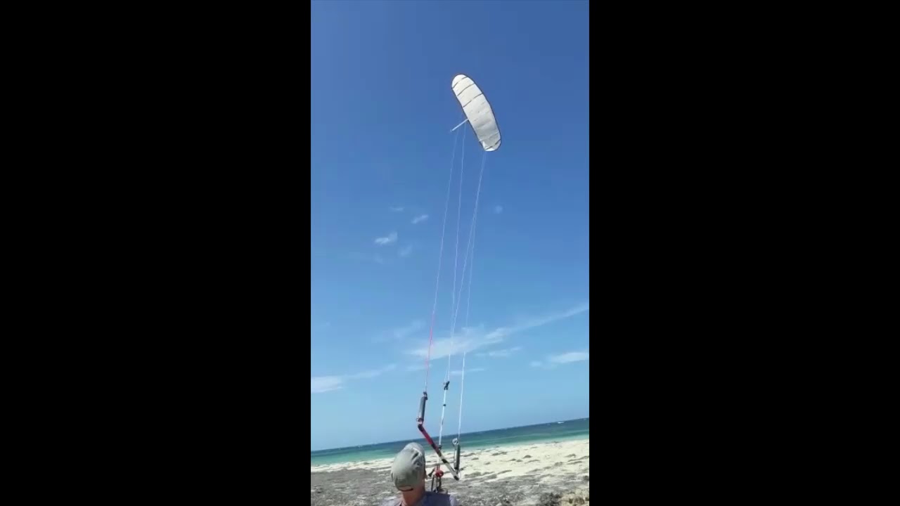 Auto-zenith high performance kite - YouTube