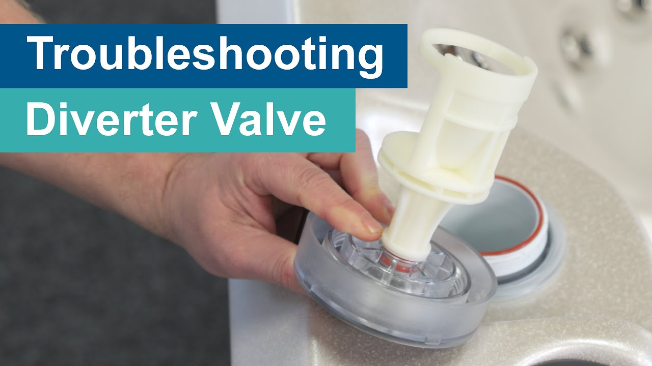 Maintaining your spas diverter valve - Step by Step - YouTube