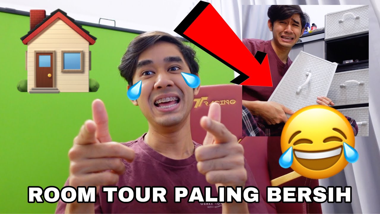 ROOM TOUR PALING BERSIH 😂 LACI AQIL BARU BELI ROSAK 😭 - YouTube