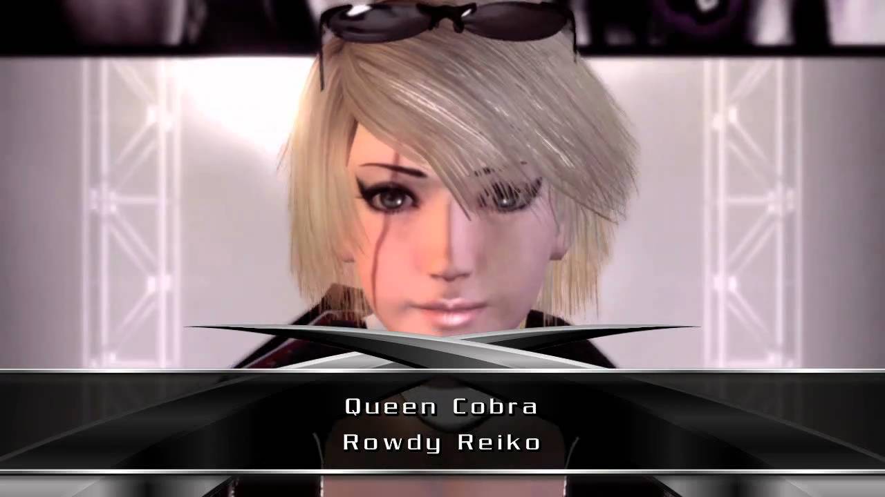 Rumble Roses XX - Rowdy Reiko - Benikage Intro [HD] - YouTube