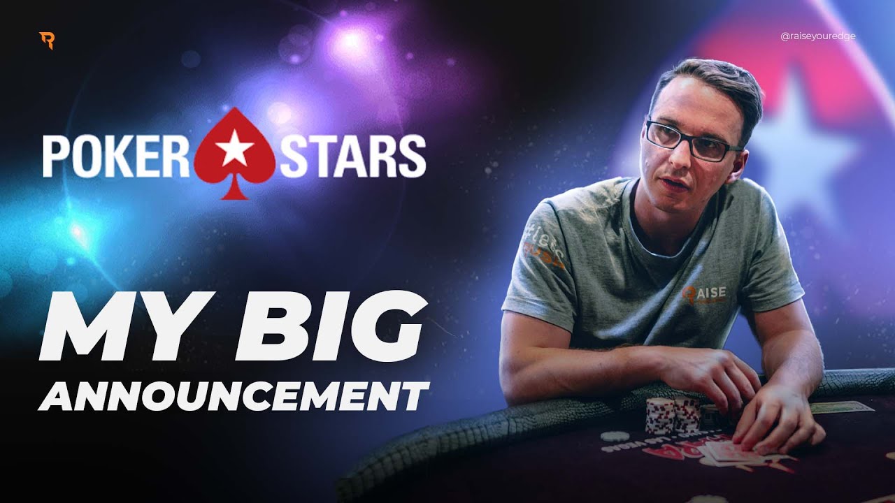 I Signed With Pokerstars!! - YouTube