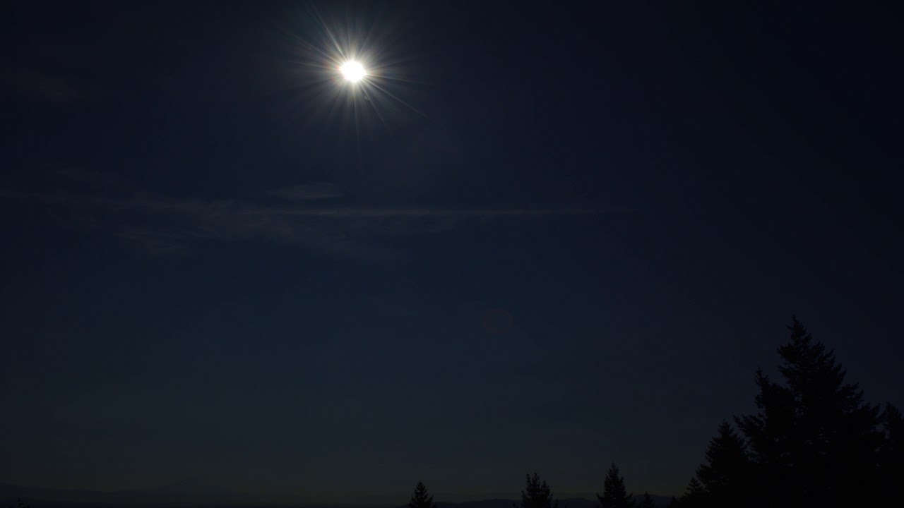 Solar Eclipse 2017 Timelapse - Portland, Oregon - YouTube