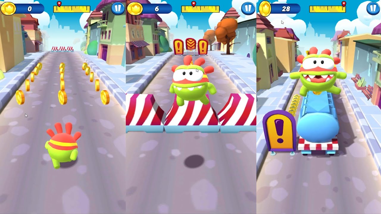 Om Nom: Run - Amazing Run Game - All Levels - Gameplay Android,ios ...