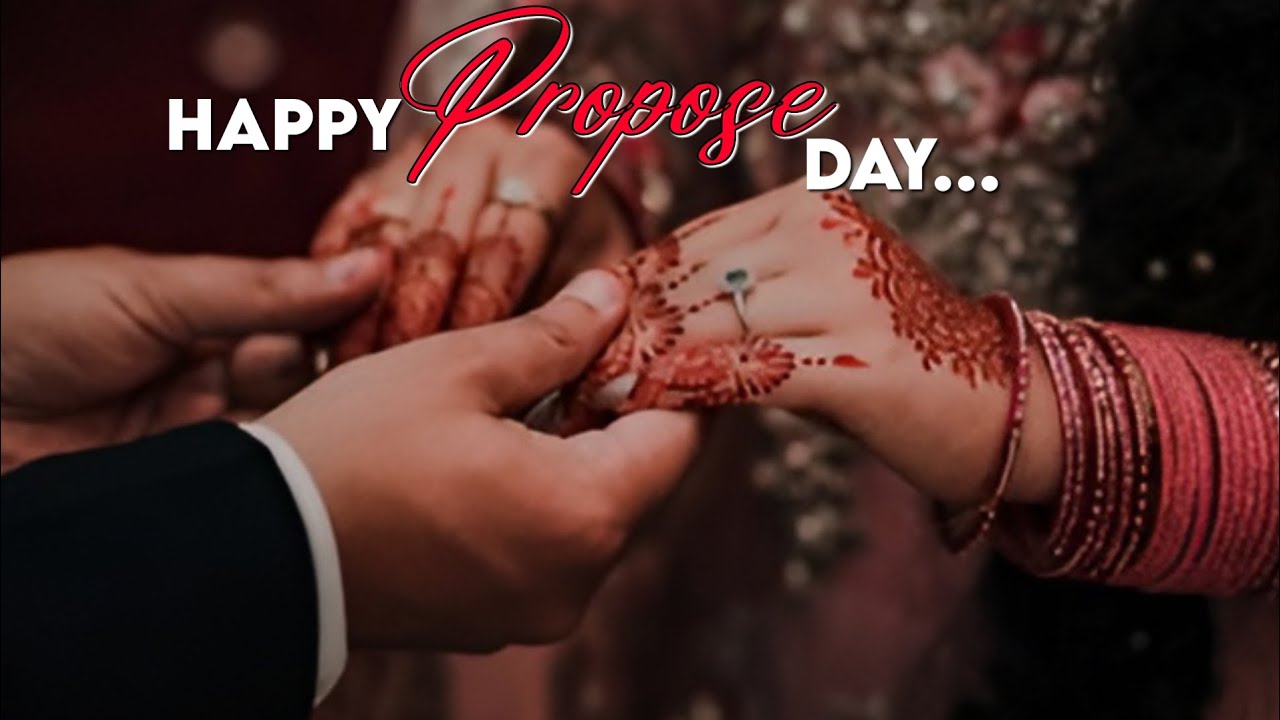 Propose Day Status 2025 💍🌹🥰• Happy Propose day love status • 8 February propose Day whatsapp ...