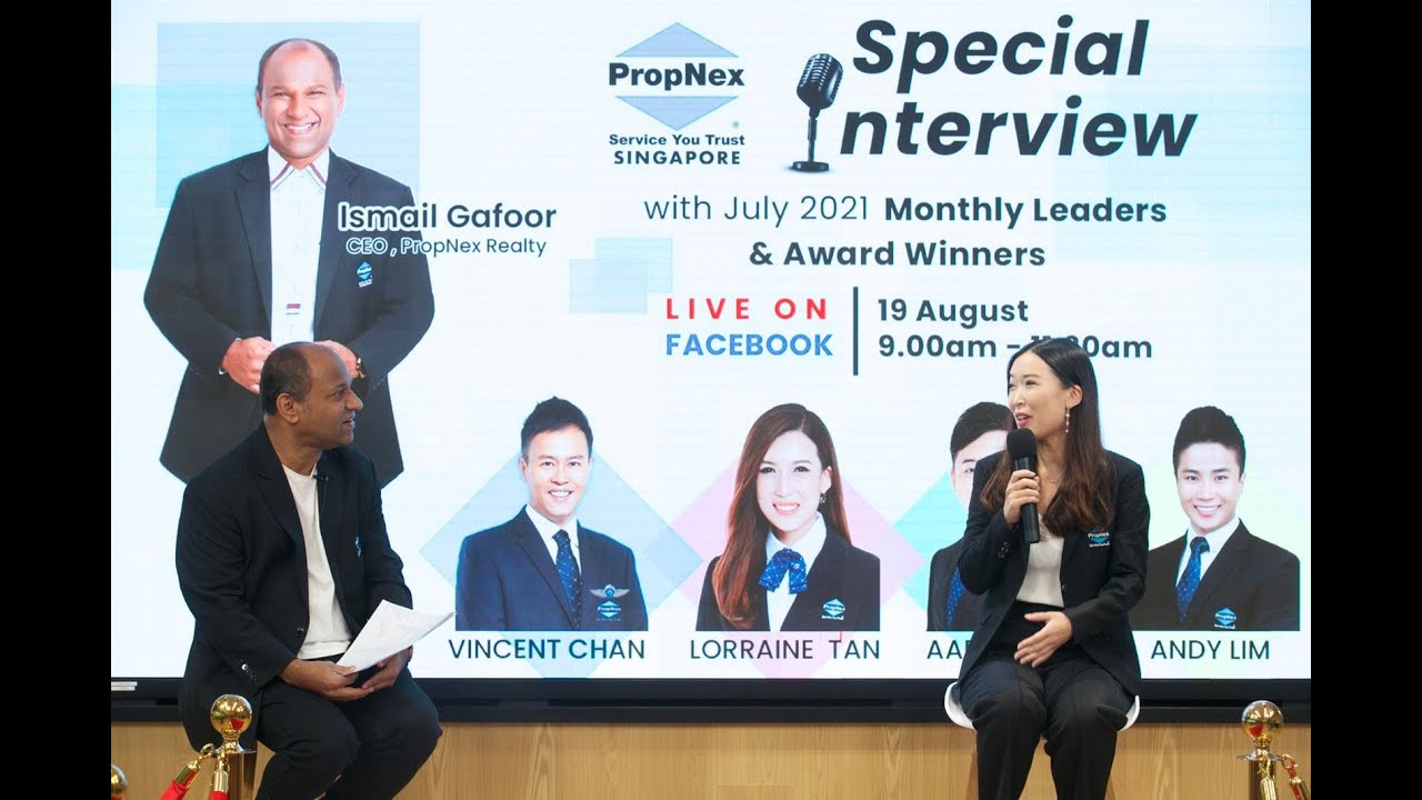 Lorraine Tan, Founder of Home Central Interview with Propnex CEO Mr ...