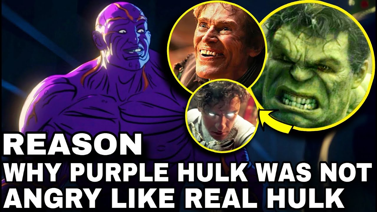 WHY PURPLE HULK WAS NOT ANGRY LIKE HULK? What if? S2 Episode 3 HINDI # ...