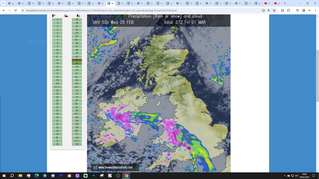 6AM Forecast: Turning Colder With Rain, Sleet And Snow At Times ...