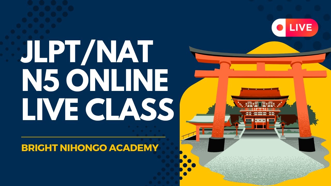 JLPT NAT Live Class Grammar - YouTube