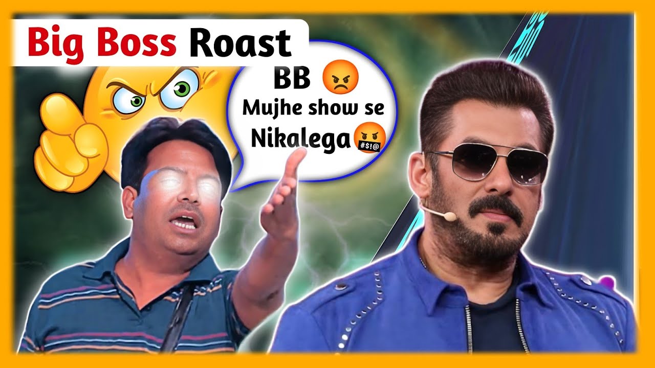 Puneet Superstar Angry😡on Big Boss | Big Boss Roast, Puneet Superstar ...