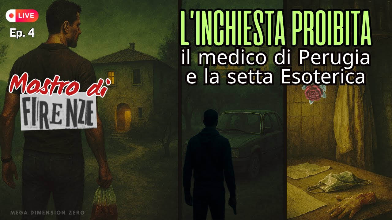 Il Lago dei misteri #4 Mostro di Firenze (2025) Giuliano Mignini e ...