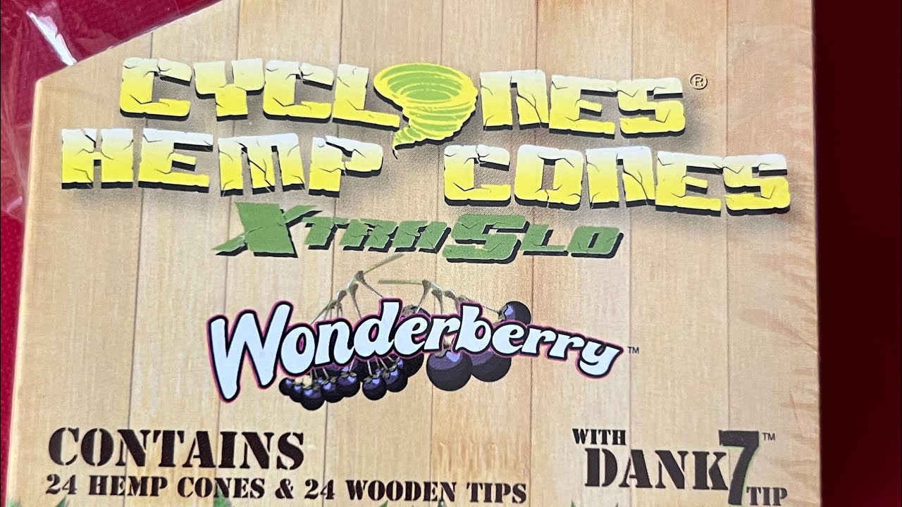CYCLONES Wonderberry Hemp Cones.. - YouTube
