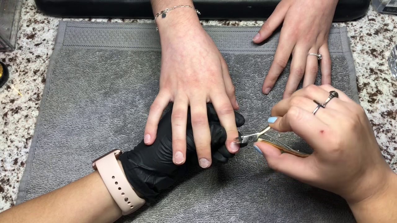 Preparing the Natural Nail (Part 1) - YouTube